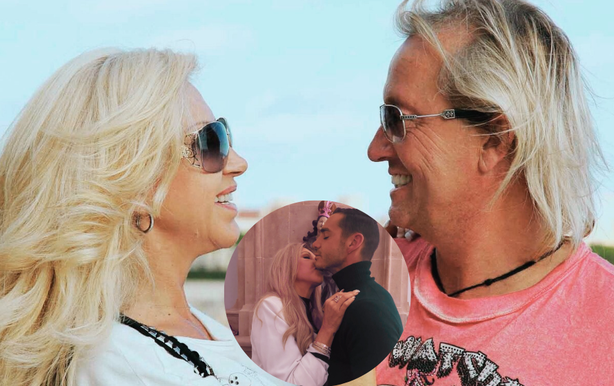 Schockiert!!! Carmen Geiss knutscht anderen Mann. Was Robert wohl davon ...